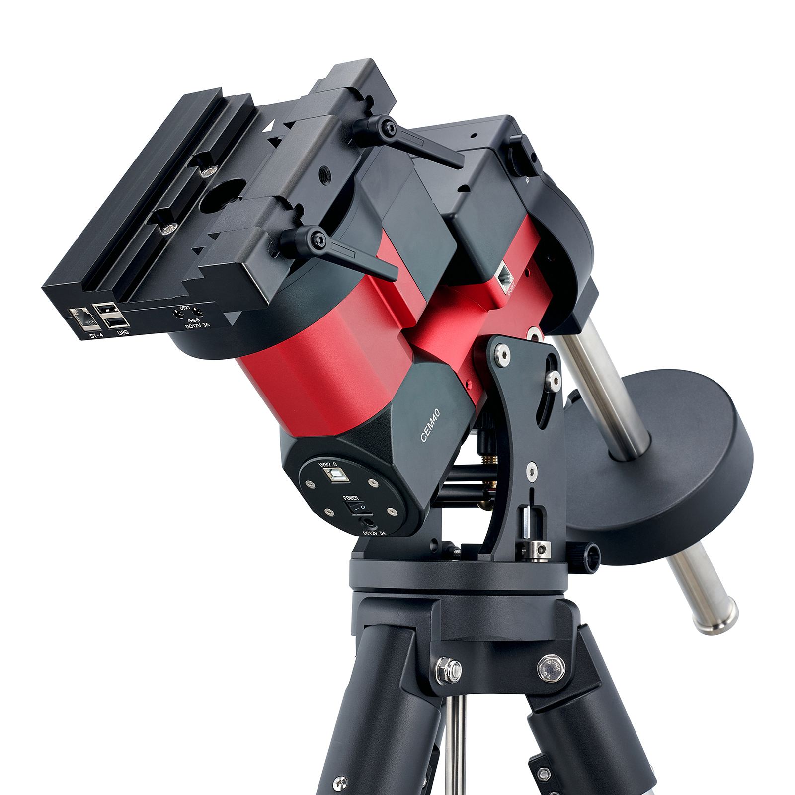 iOptron CEM40 Center Balanced Equatorial GoTo Mount & iPolar | First ...